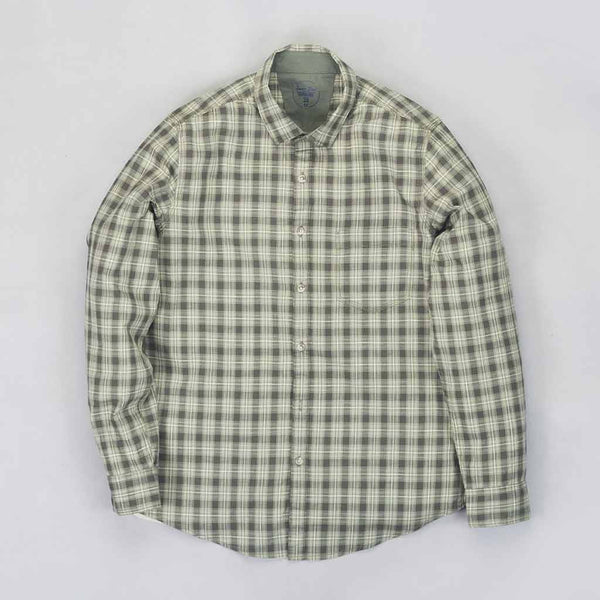 Green Checks Cotton Matching Shirt For Dad & Son - Bonorganik