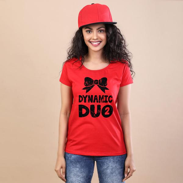 Dynamic Duo Adult Siblings Tee For Adult Sister