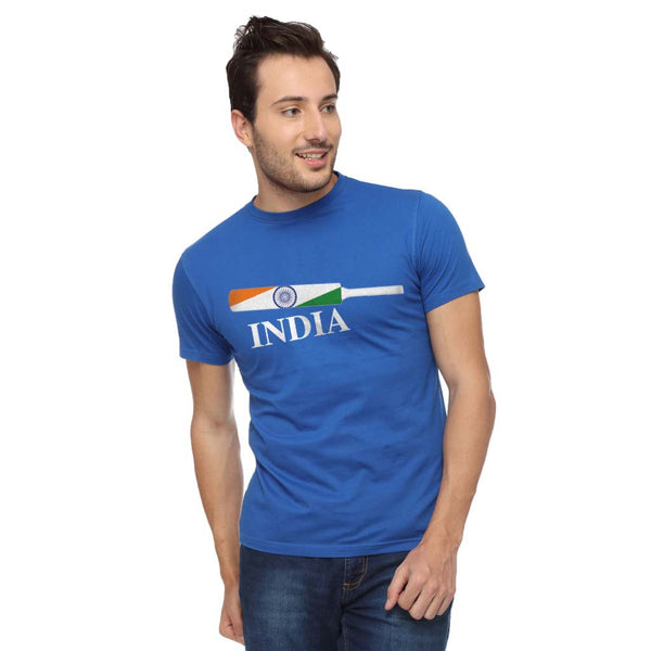 India Cricket Bat Dad And Son Tshirt - BonOrganik