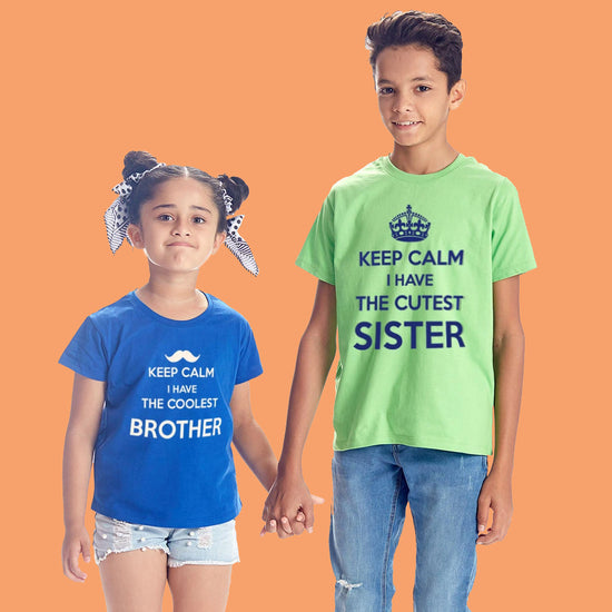 Brother & Sister Matching Tees by Bonorganik